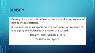 some of the basic properties of construction materials | PPTX