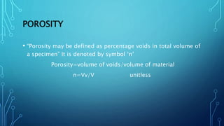 some of the basic properties of construction materials | PPTX