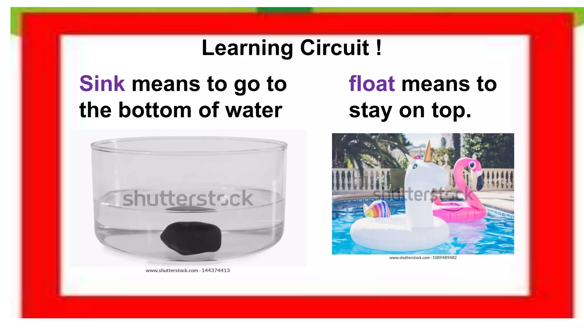 IDENTIFYING MATERIALS THAT FLOAT OR SINK | PPT