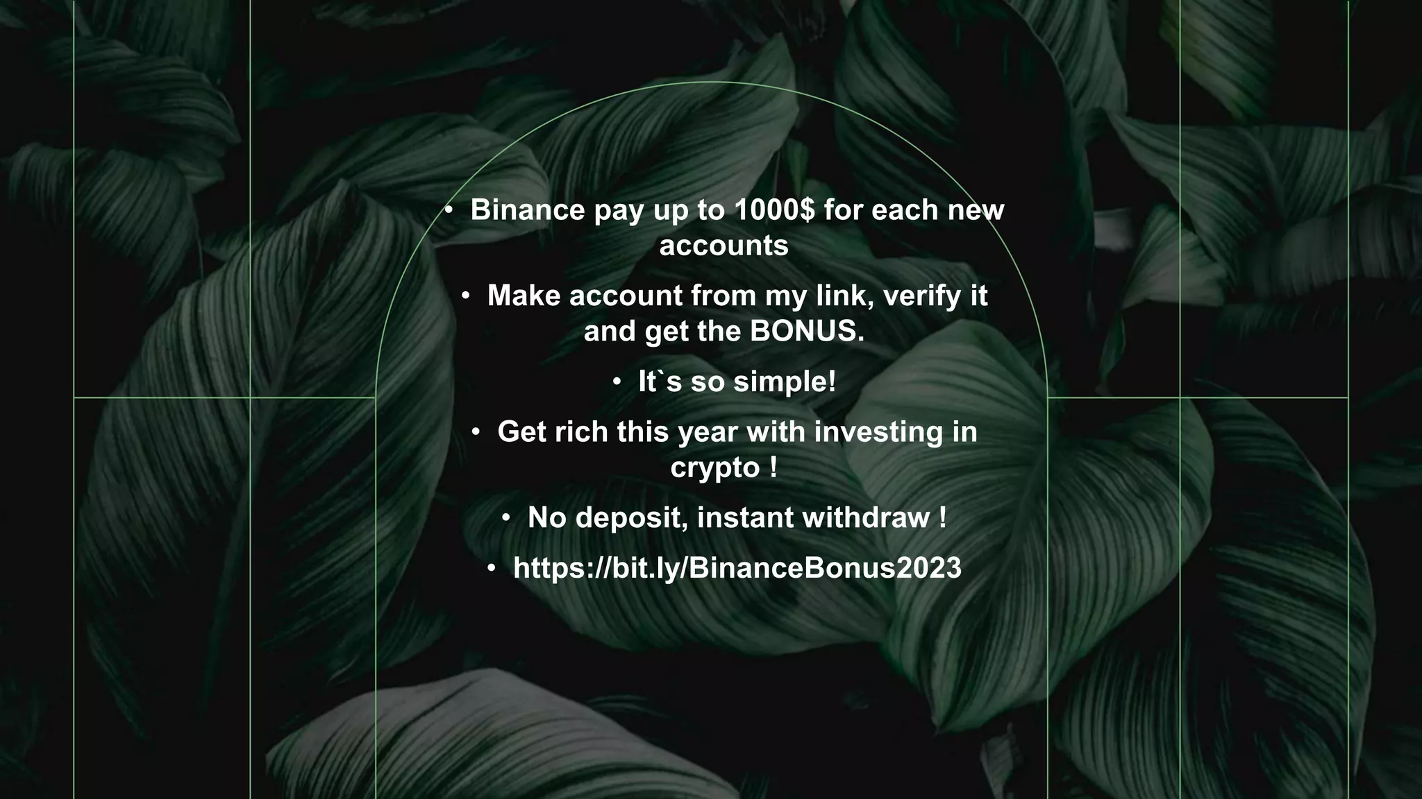 Binance Bonus | PPTX | Currencies | Economy