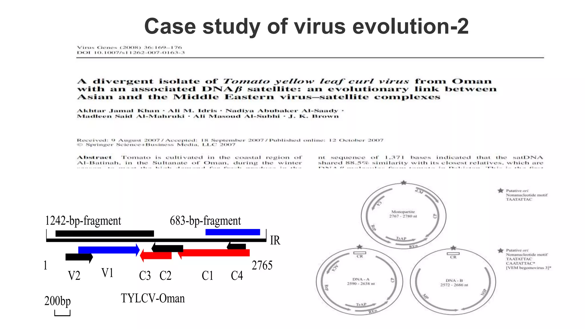 Origin and evolution of virus .pptx