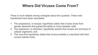 Origin and evolution of virus .pptx