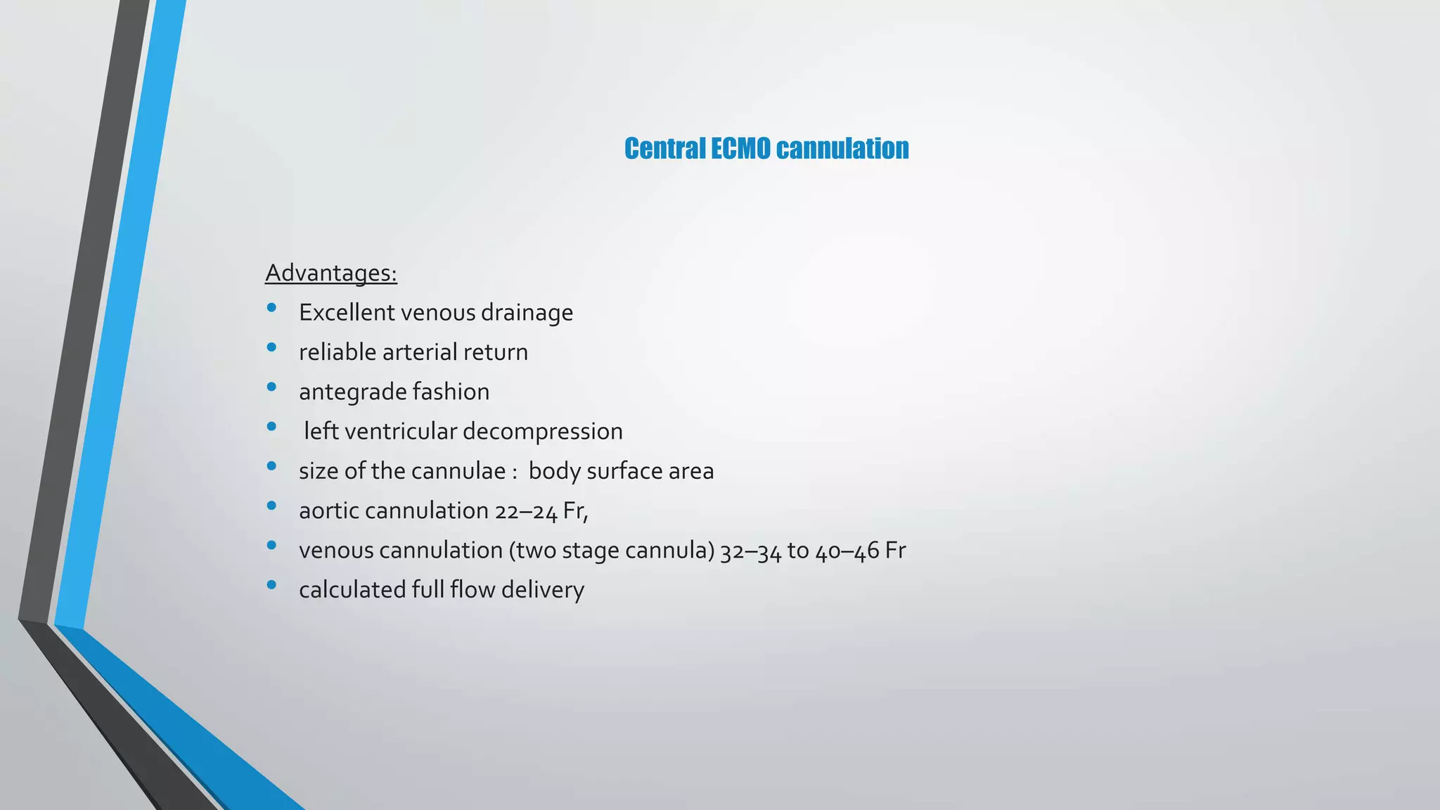 Cannulation For Ecmo Pptx
