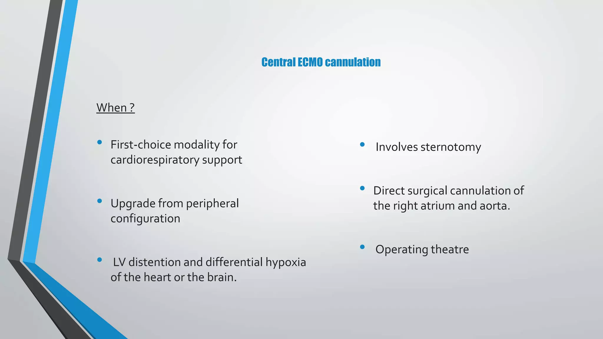 Cannulation For Ecmo Pptx