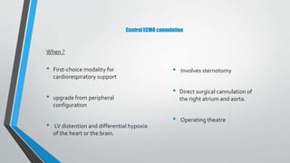 Cannulation for ECMO | PPTX