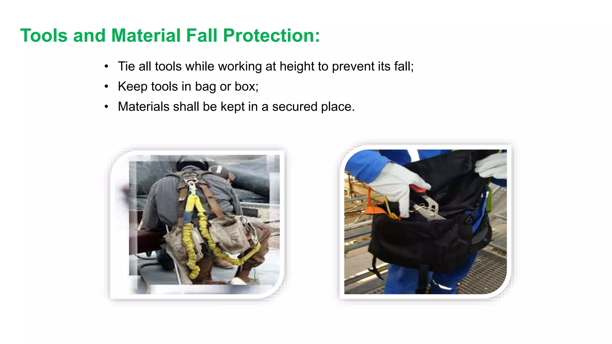 WORKING AT HEIGHT pptx | PPTX