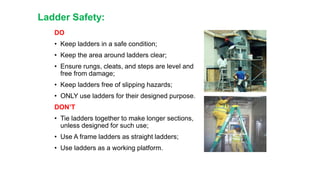 WORKING AT HEIGHT pptx | PPTX