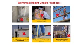 WORKING AT HEIGHT pptx | PPTX