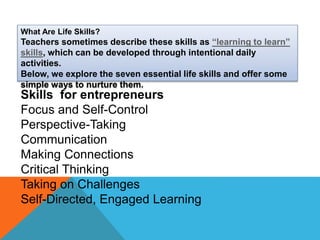 life skills and leadership qualities | PPT
