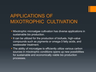Microalgae Cultivation Methods | PPTX