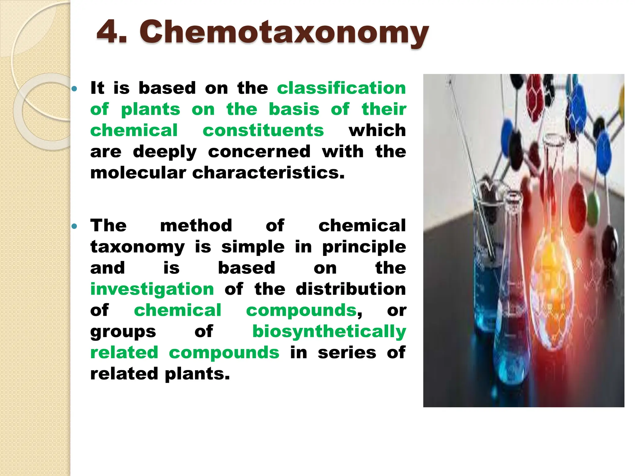 Description of flowering plants in botanical terms in relation to ...