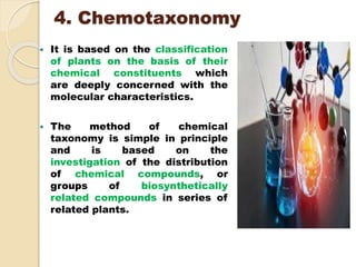 Description of flowering plants in botanical terms in relation to ...
