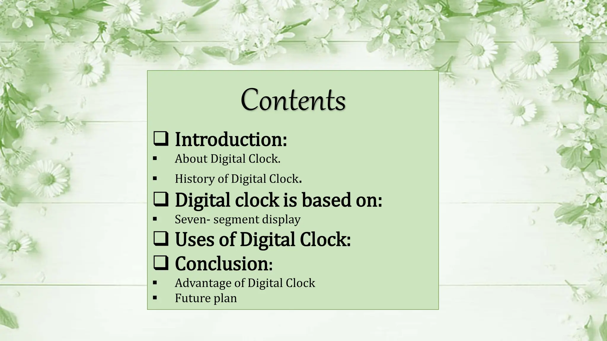 Best Presentation on Digital clock.pptx