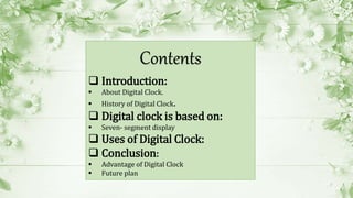 Best Presentation on Digital clock.pptx