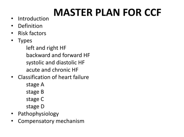 Congestive Cardiac Failure..presentation | PPTX | Heart and ...