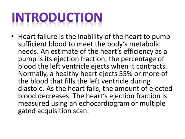 Congestive Cardiac Failure..presentation | PPTX | Heart and ...