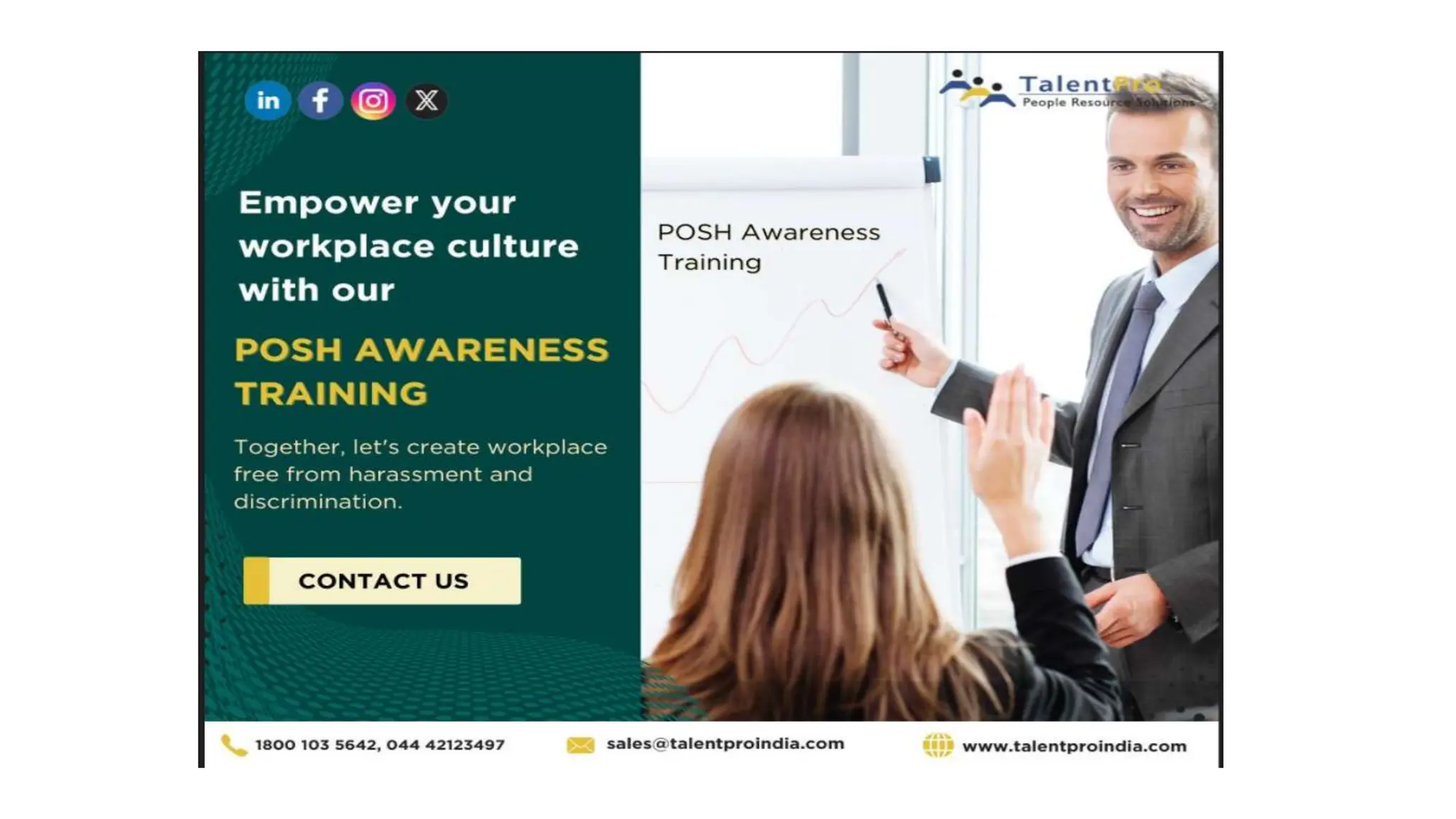 POSH Training Services with TalentPro India | PPT
