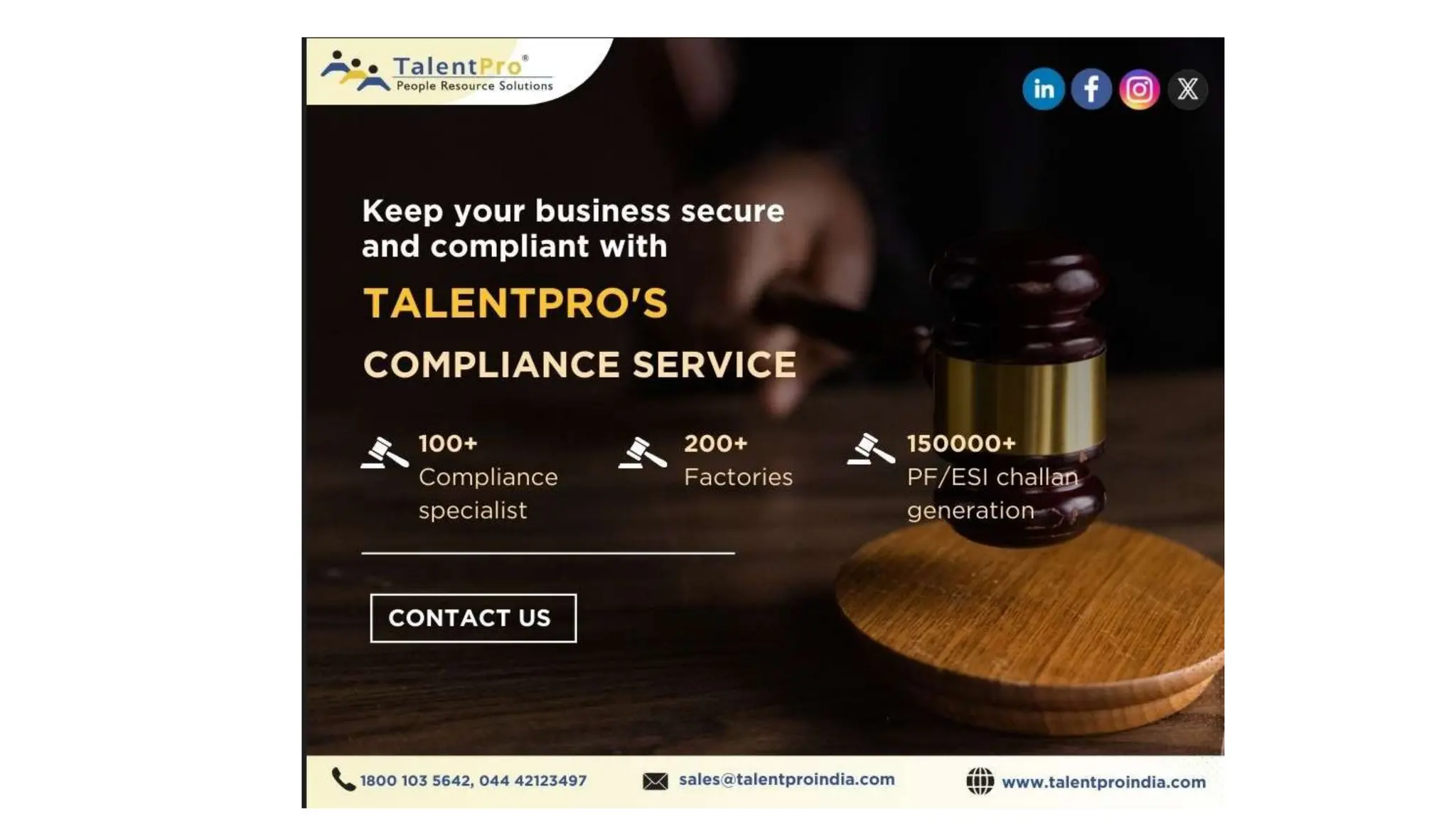 Compliance Services with TalentPro India | PPT
