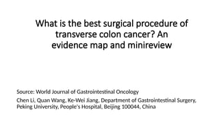 best techniques for colorectal surgeries for colon cancer and rectal ...