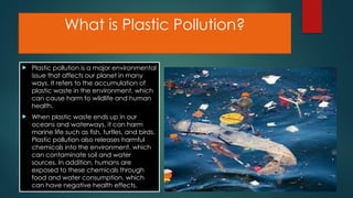 Plastic population in Karakoram International university Gilgit | PPT