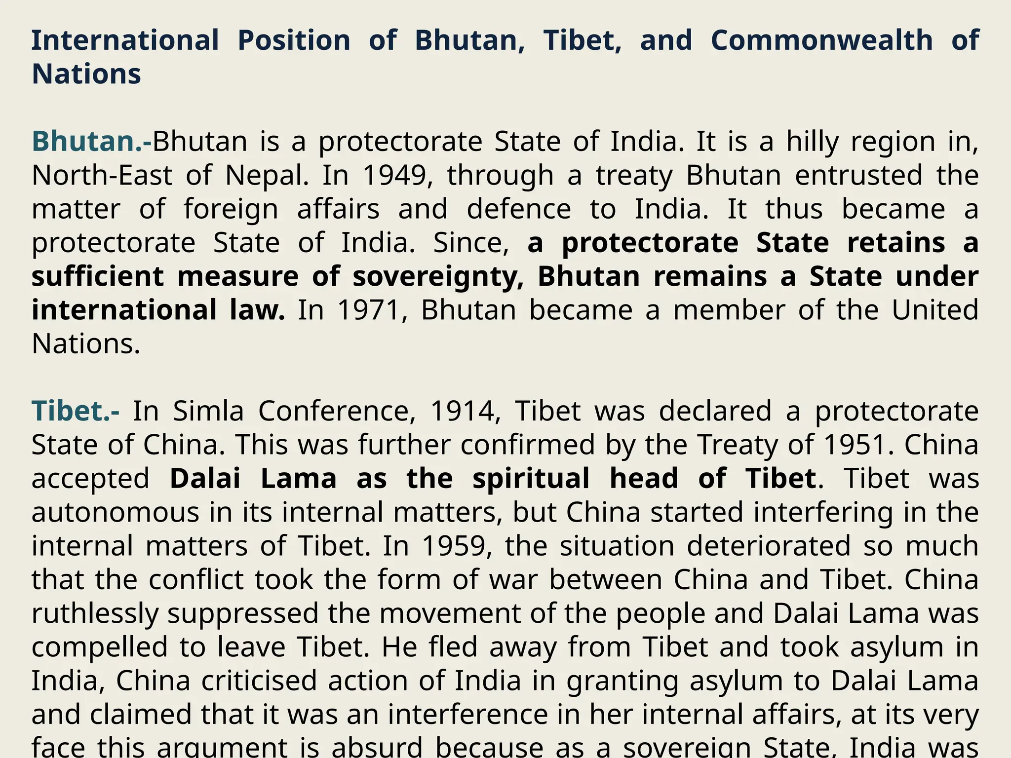 Nature of State: Different Kinds of State and Elements of State in ...