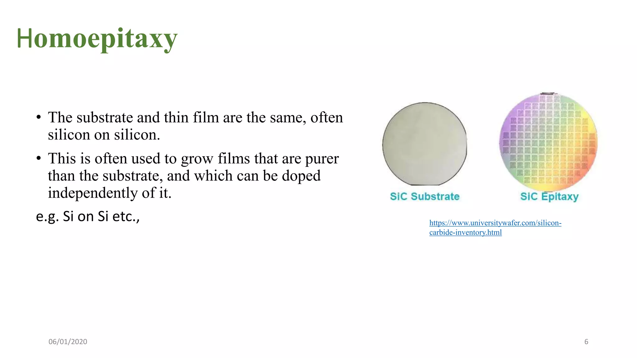 Epitaxy techniques | PPTX