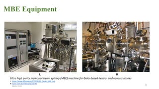 Epitaxy techniques | PPTX