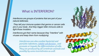 interferon | PPTX