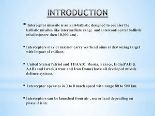 interceptor missile | PPTX