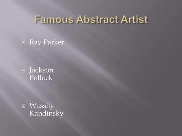 Abstract Art | PPTX