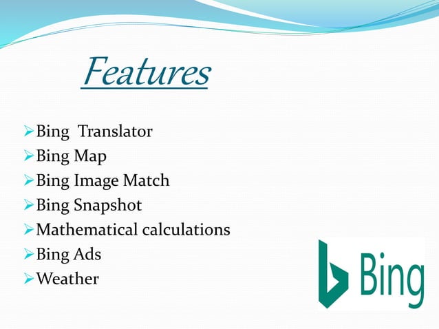 Bing Search Engine | PPT