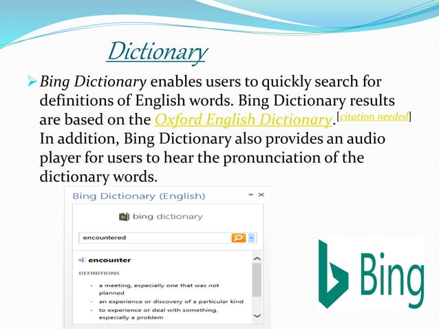 Bing Search Engine | PPT