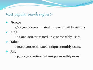 Bing Search Engine | PPTX