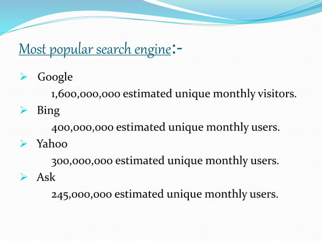 Bing Search Engine | PPT