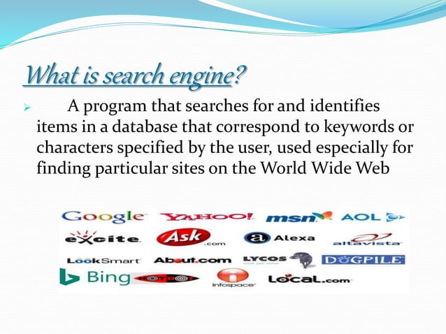 Bing Search Engine | PPTX | Search | Internet