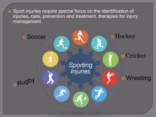 Sport injuries and prevention | PPTX
