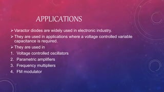 Varactor Diode | PPTX