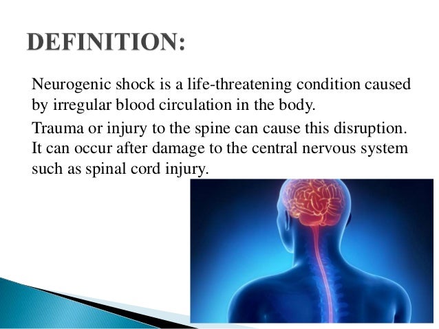 Neurogenic shock