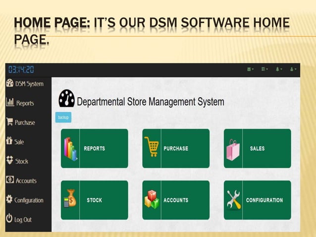 CITY MART MANAGEMENT SYSTEM | PPTX