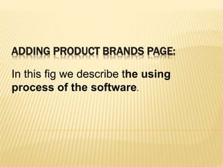 CITY MART MANAGEMENT SYSTEM | PPTX