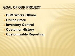 CITY MART MANAGEMENT SYSTEM | PPTX