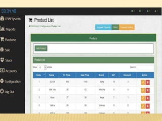 CITY MART MANAGEMENT SYSTEM | PPTX