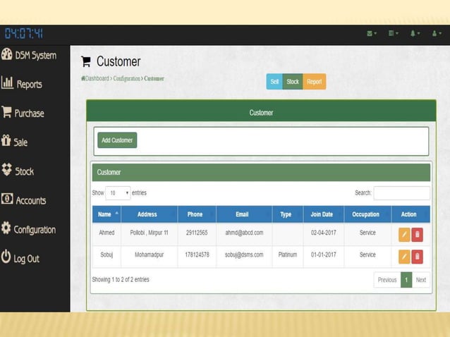 CITY MART MANAGEMENT SYSTEM | PPTX