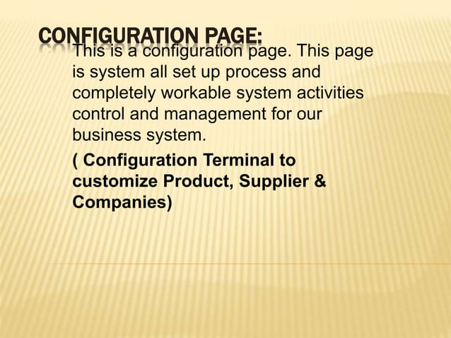 CITY MART MANAGEMENT SYSTEM | PPTX