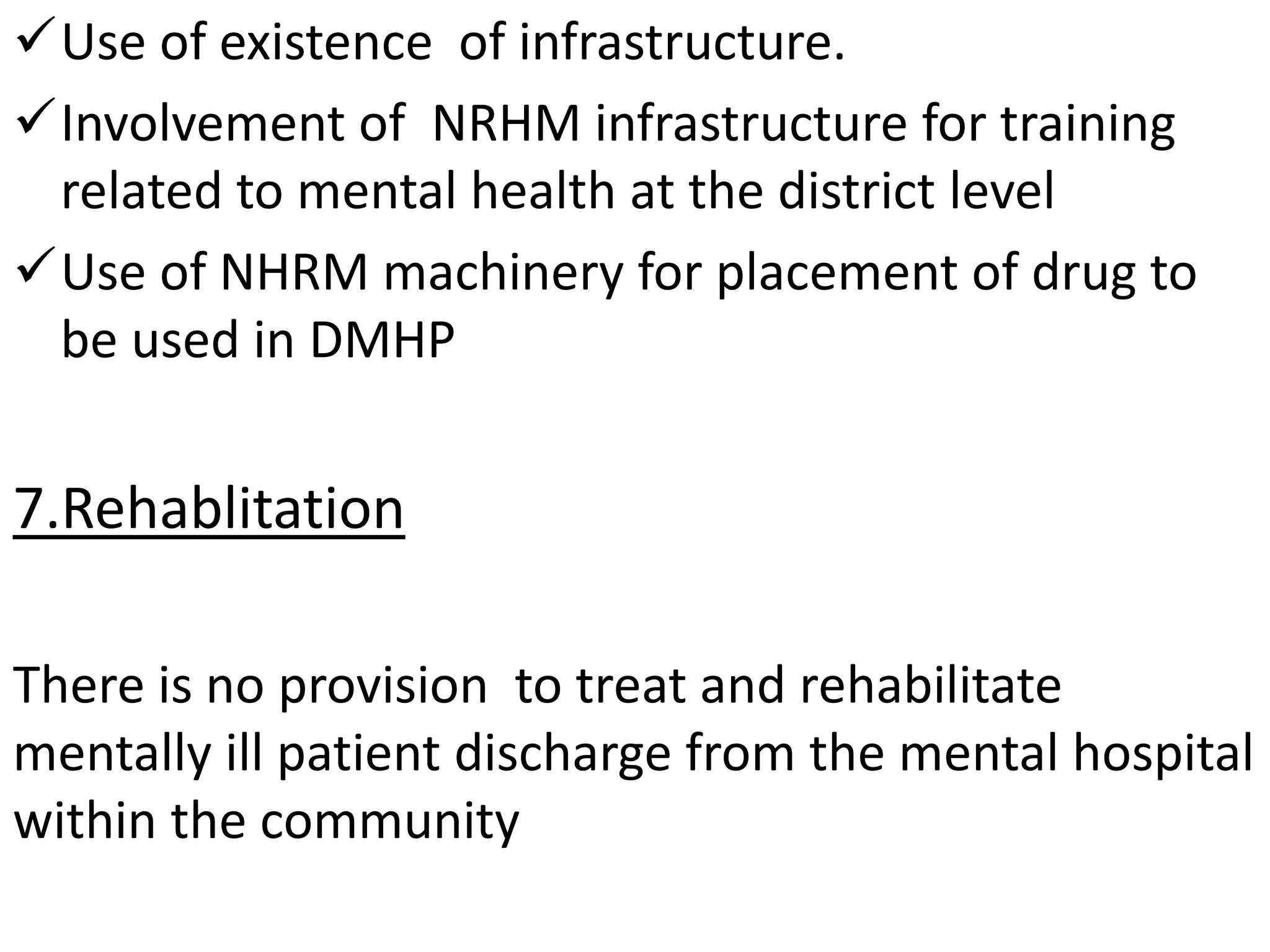 national mental health policy | PPTX