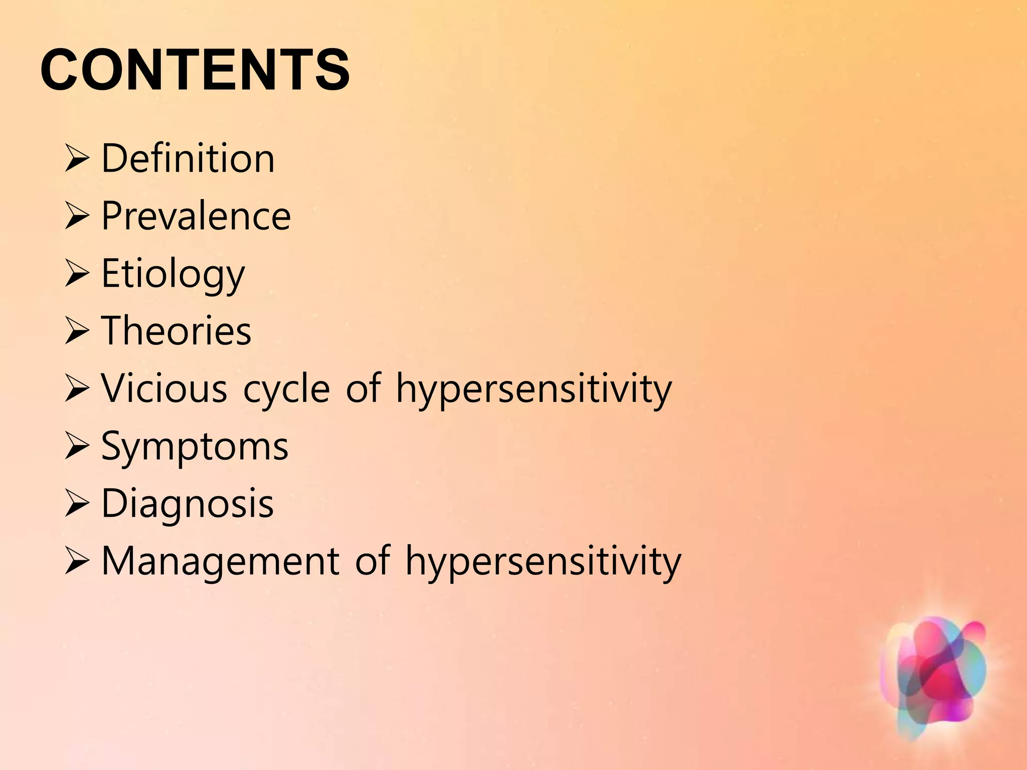 hypersensitivity of teeth and its management | PPTX