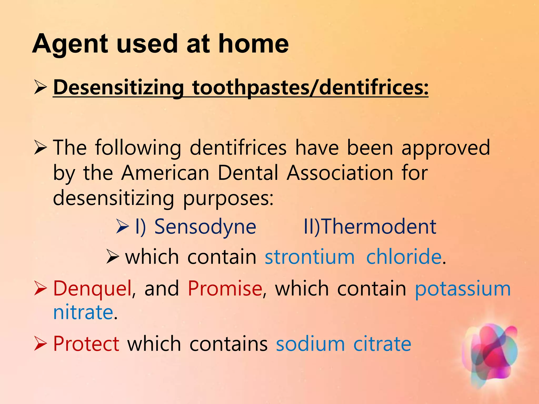 hypersensitivity of teeth and its management | PPTX