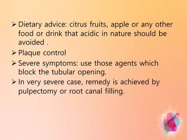 hypersensitivity of teeth and its management | PPTX | Dental Health | Diseases and Conditions