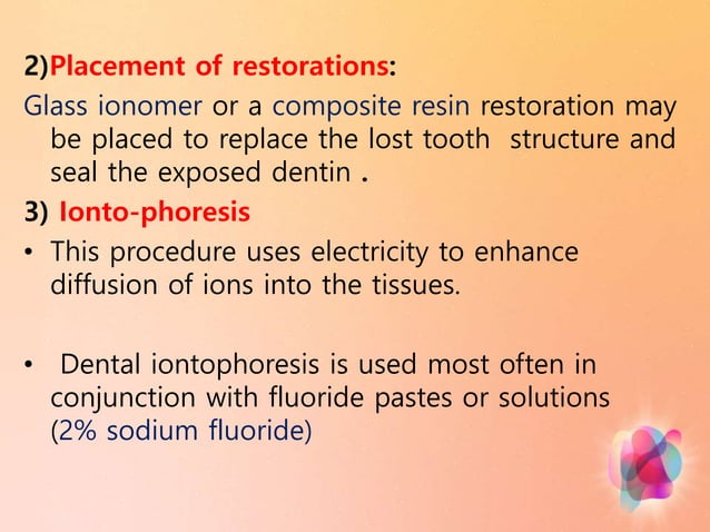 hypersensitivity of teeth and its management | PPTX | Dental Health ...