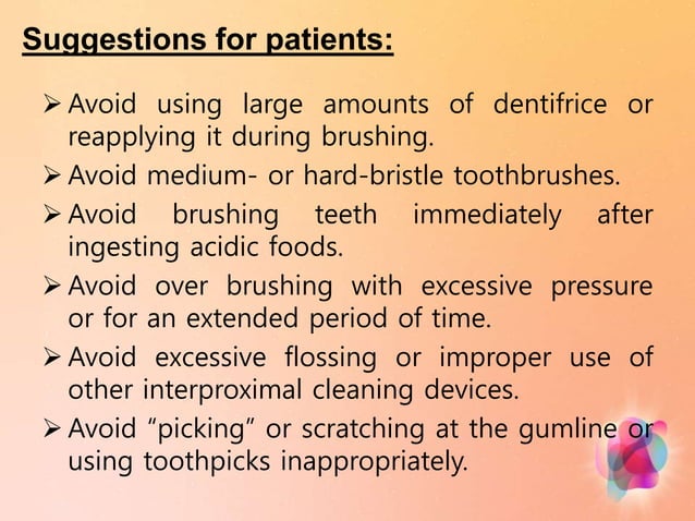 hypersensitivity of teeth and its management | PPTX | Dental Health ...